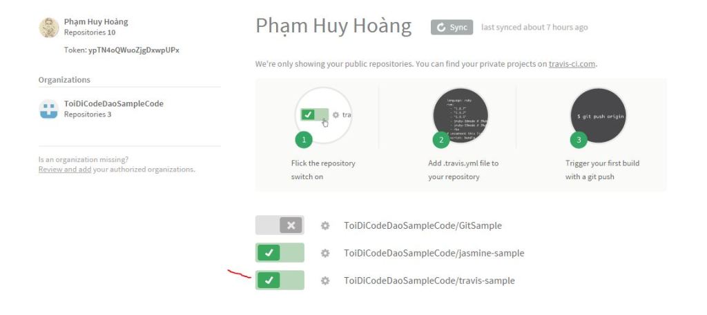 Hướng dẫn tích hợp Travis-CI vào project trên github | Từ coder đến developer – Tôi đi code dạo